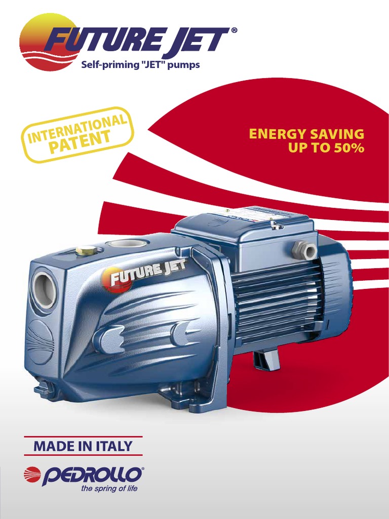 FUTURE JET - EN - 50Hz | PDF | Pump | Jet Engine