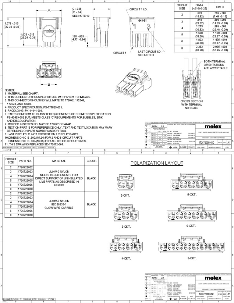 In/Mm 2:1: B-SIZE 172672 | PDF | Electrical Engineering | Manufactured ...