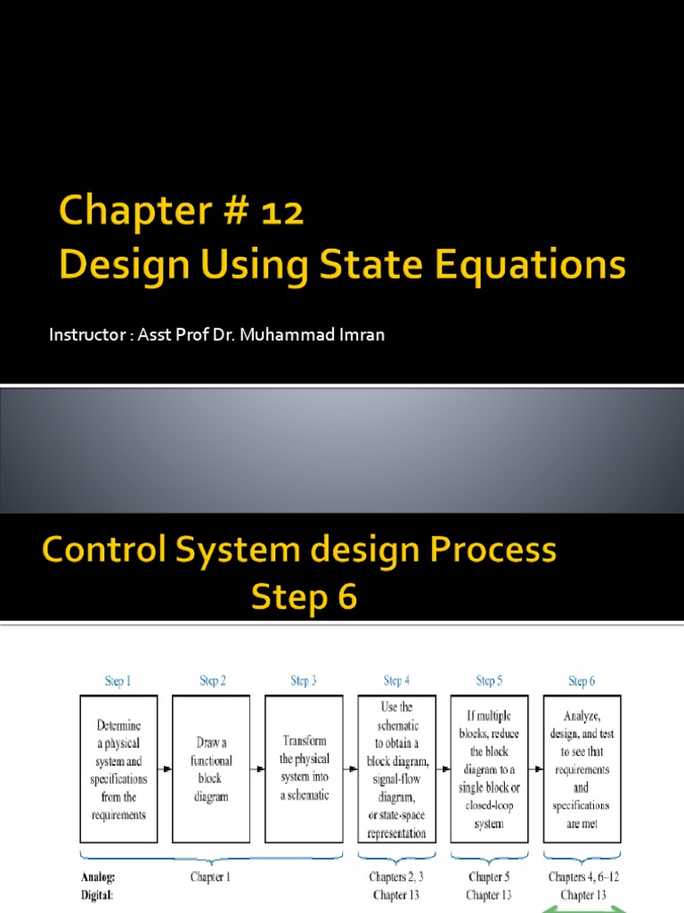 State Feedback Controller Design Using Pole Placement | PDF | Control Theory | Matrix (Mathematics)