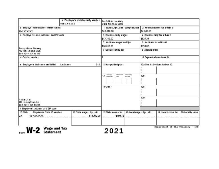 2021 W2 Angela Li | PDF