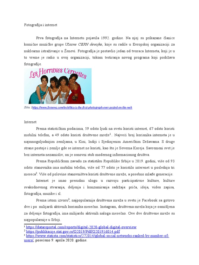 Fotografija i internet.docx | PDF Fotografija i internet.docx | PDF