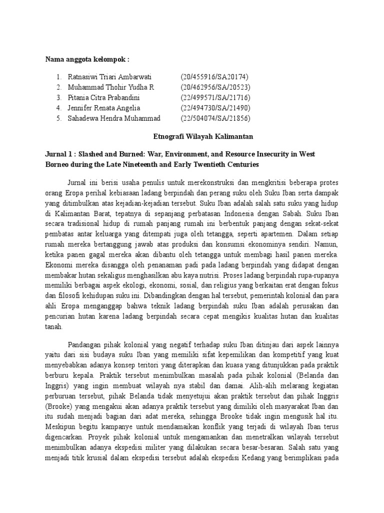 Review Jurnal Kelompok 2 - Conflict | PDF