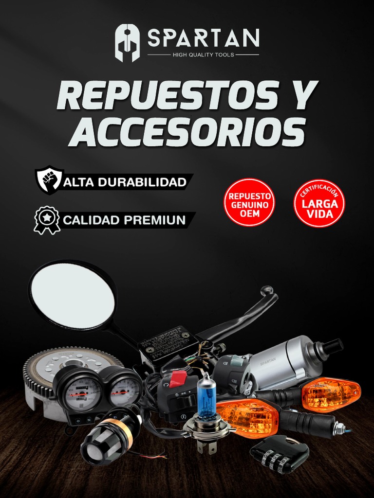 Repuestos y Accesorios Catalogo 01 02 PDF | PDF | Máquinas | Tecnología de vehículos