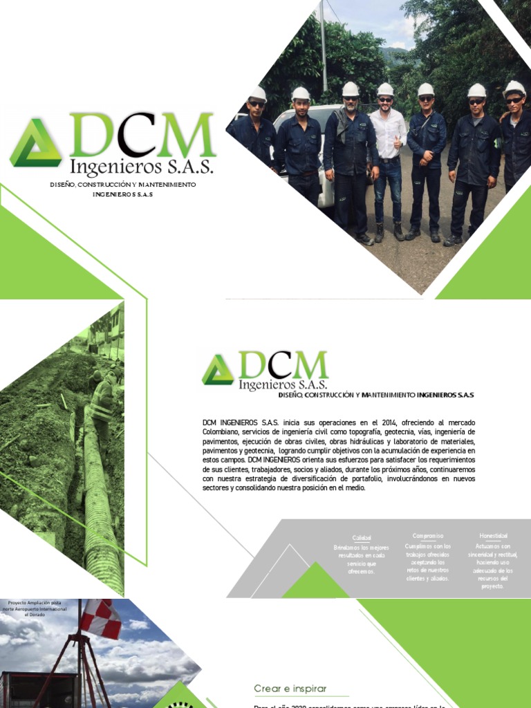 Brochure DCM - V2 | PDF | Topografía | Ingeniería