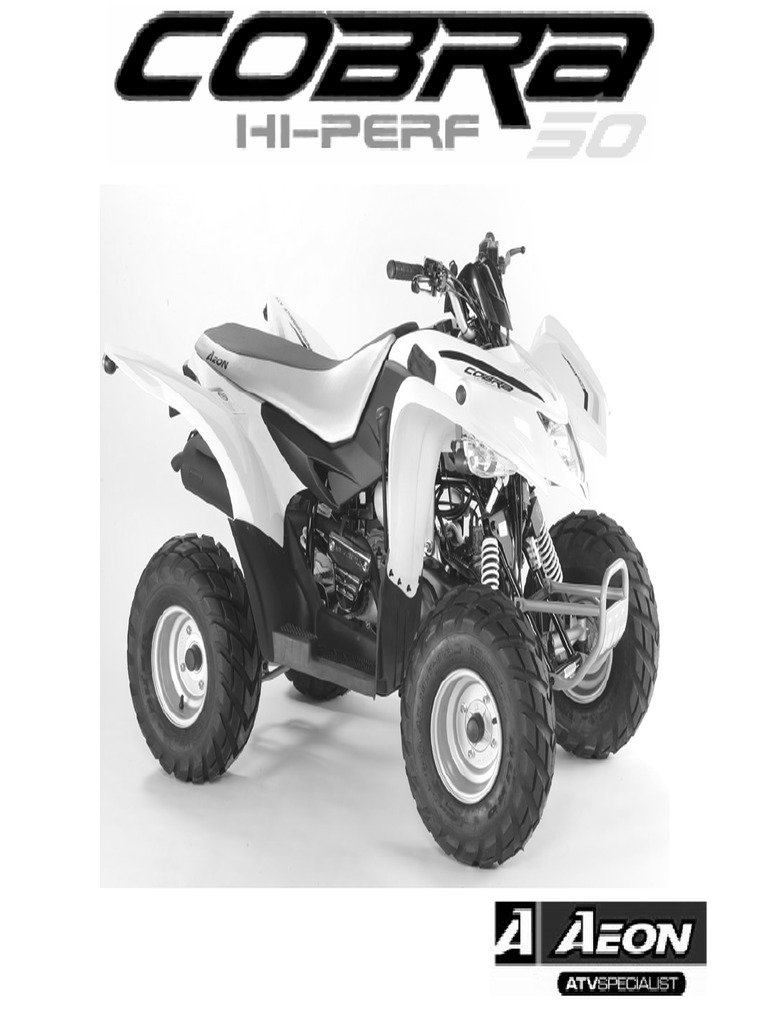 Aeon Cobra 50 | PDF | Screw | Axle