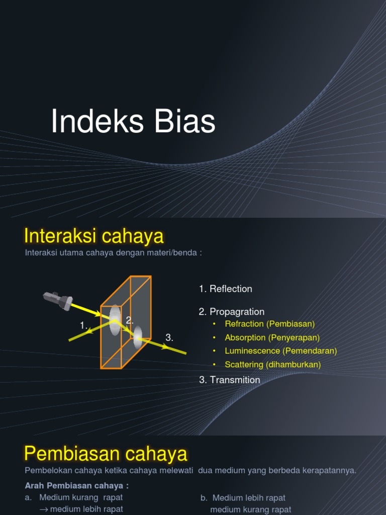 Indeks Bias PDF | PDF