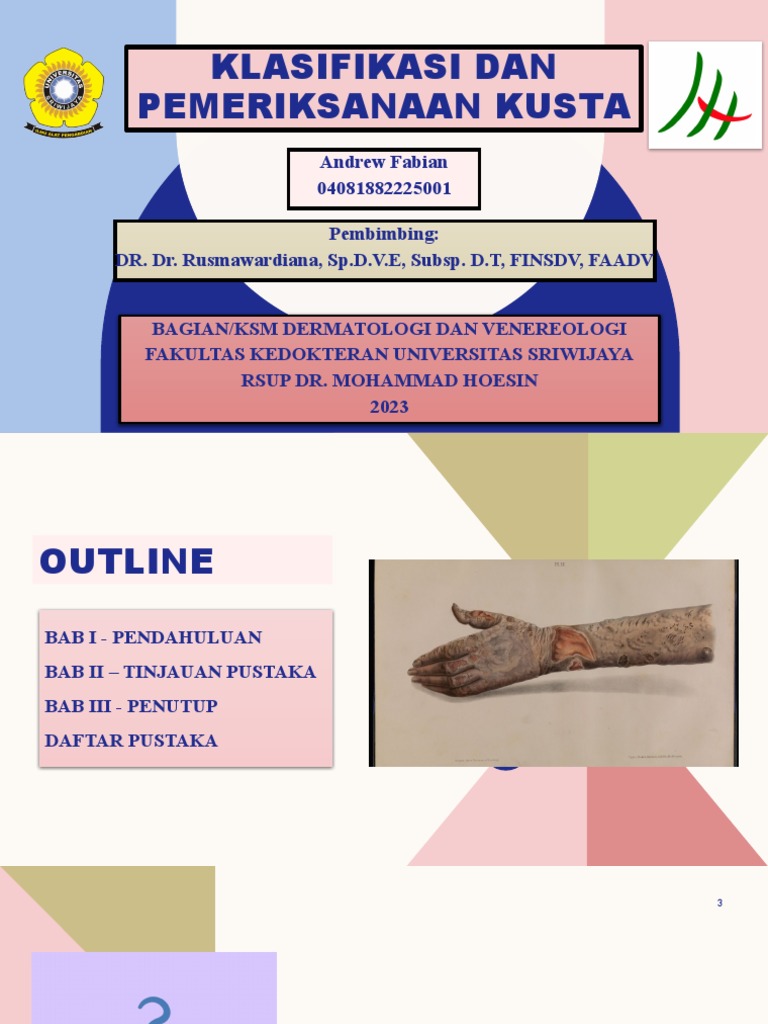 KLASIFIKASI DAN PEMERIKSAAN KUSTA REVISI | PDF