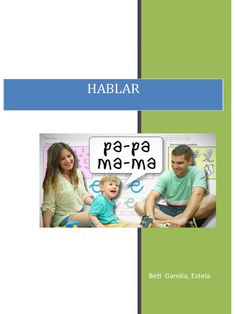 Act5 - Habla | PDF | Comunicación | Aprendizaje
