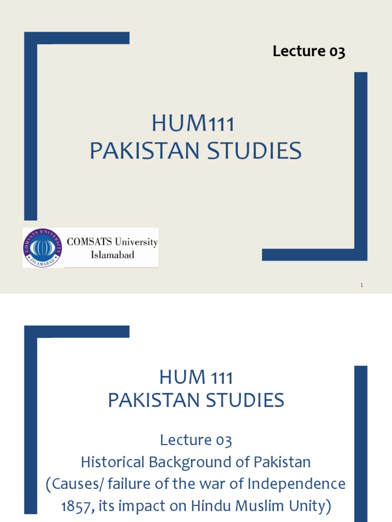 Pak Studies | PDF | Urdu | British Raj