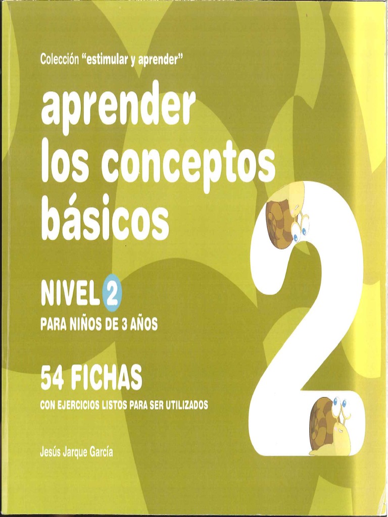 Aprender Los Conceptos Básicos 2 (3 Años) | PDF