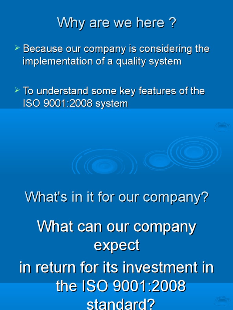 Why ISO 9001 Matters for Your Business | PDF | Iso 9000 | Quality ...
