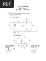 Problems Thevenin's and Nortons Theorems - Solution | PDF | Analog Circuits | Electrical Circuits