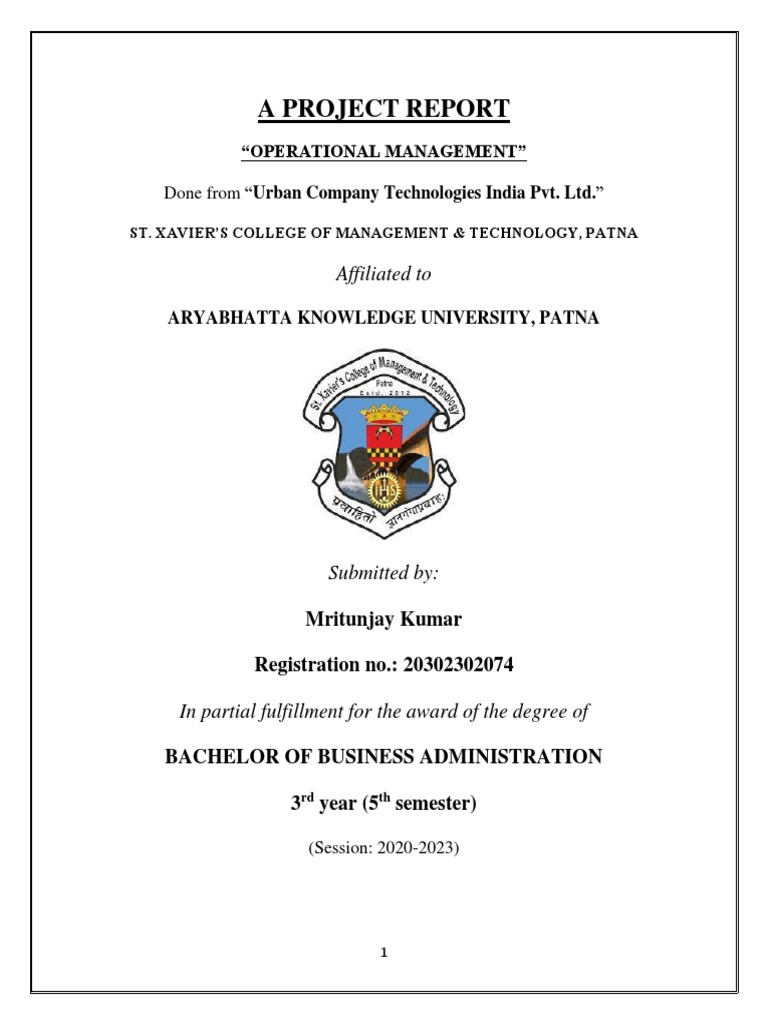 OJT Final Report | PDF | Internship | Job Hunting