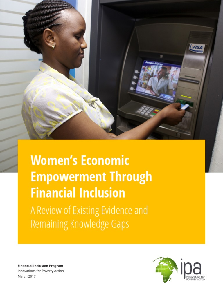 Women's Economic Empowerment Through Financial Inclusion: A Review of ...