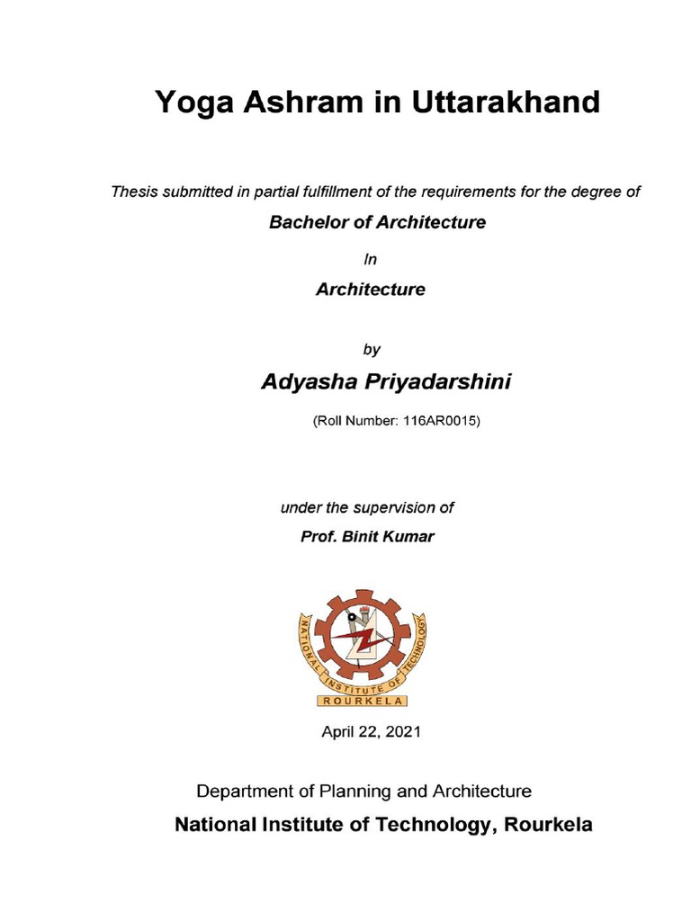 Architecture Thesis - Report | PDF