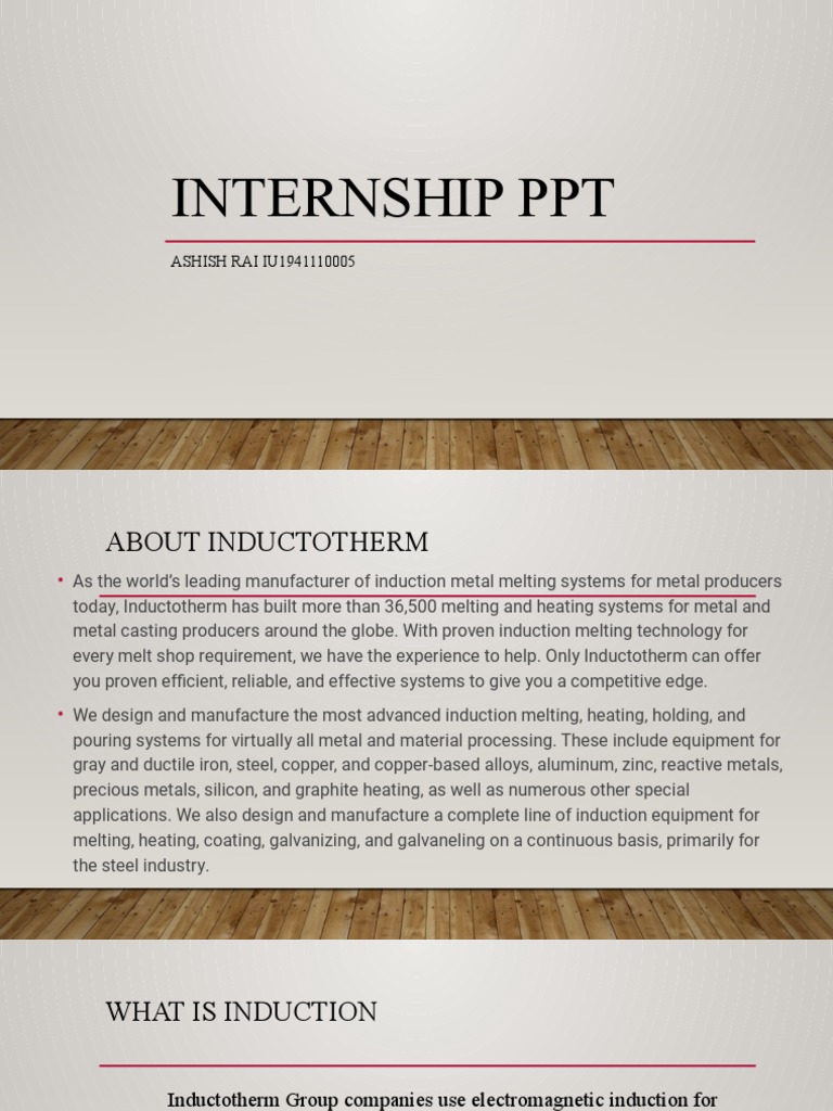 Internship | PDF | Metals | Steel