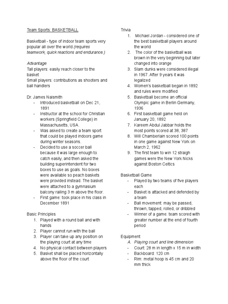 Reviewer - PE 4 | PDF | Athletic Sports | Games Of Physical Skill