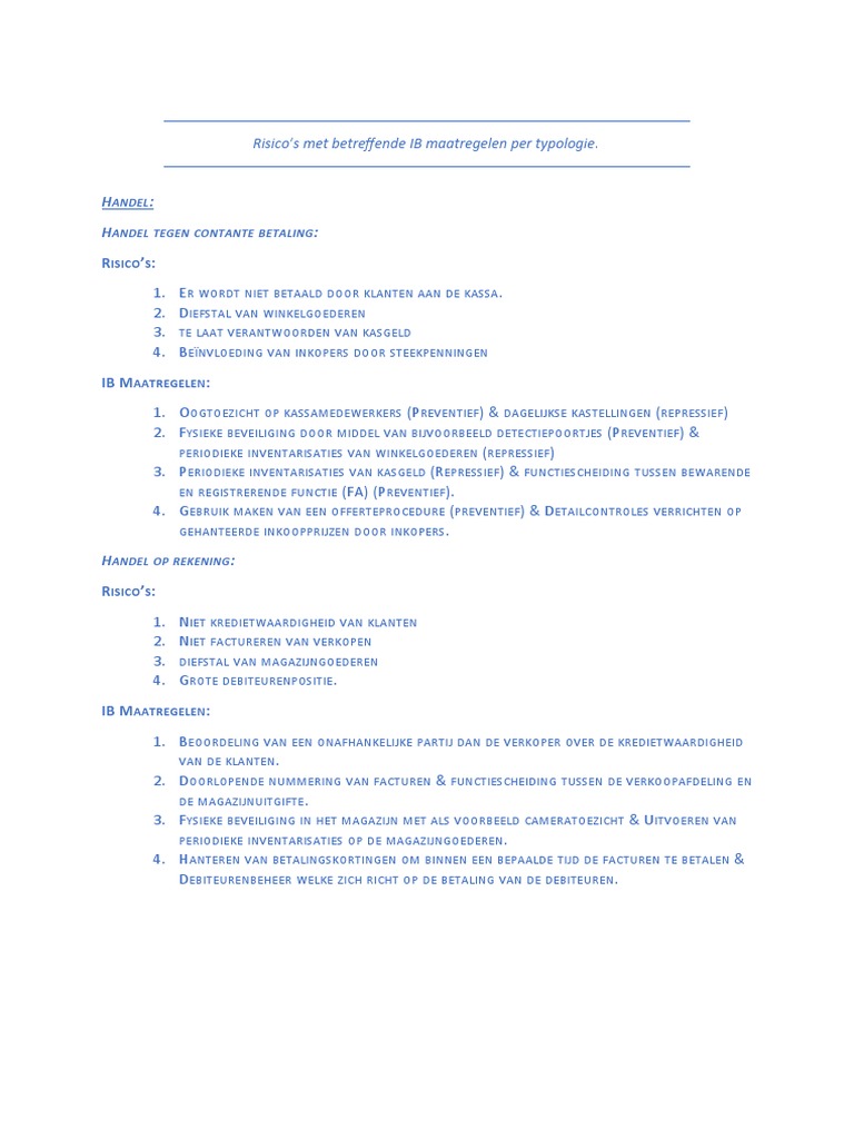 Informatie Per Typologie | PDF