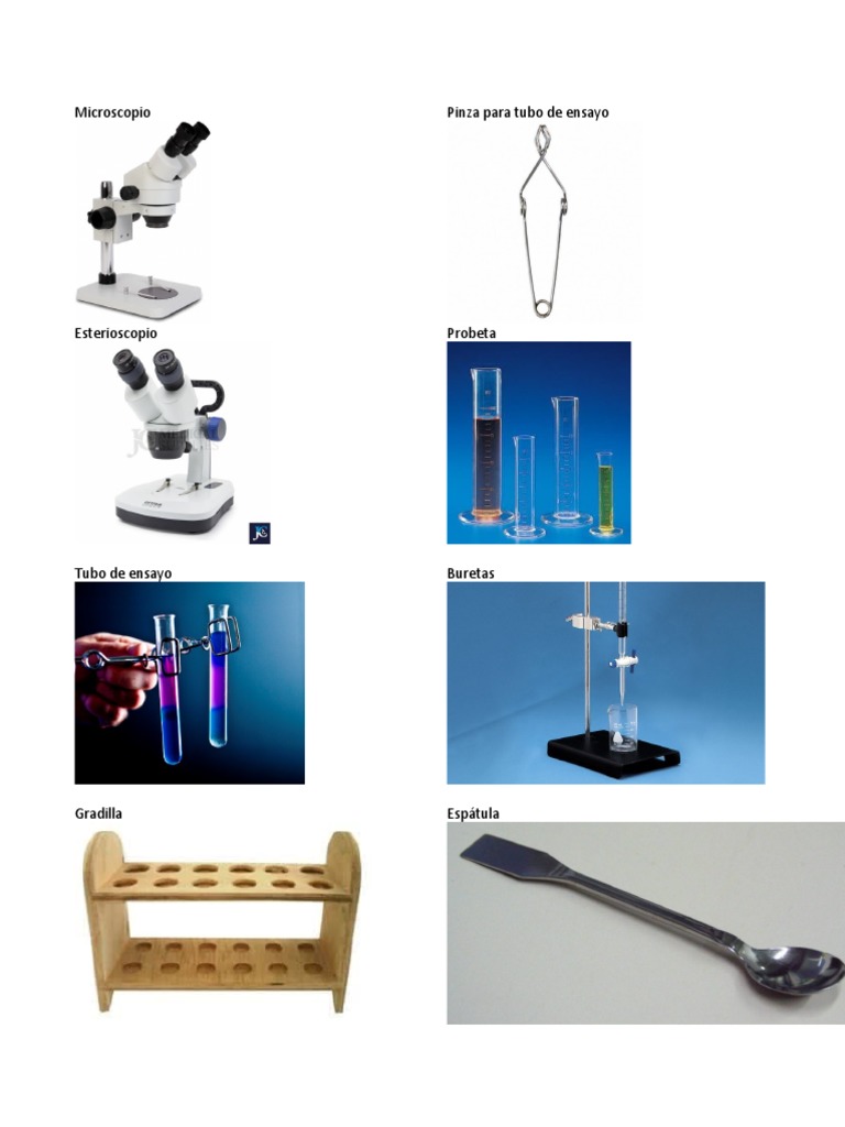 Instrumentos de Laboratorio | PDF