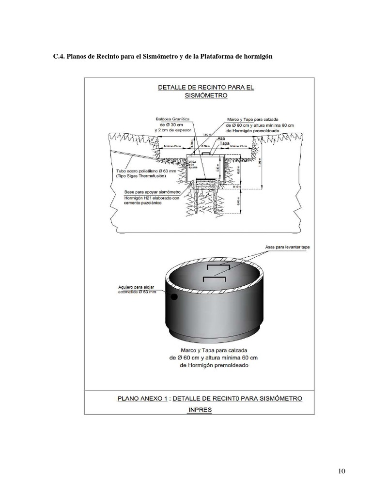 Instalacion de Estaciones Temporales - Planos | PDF
