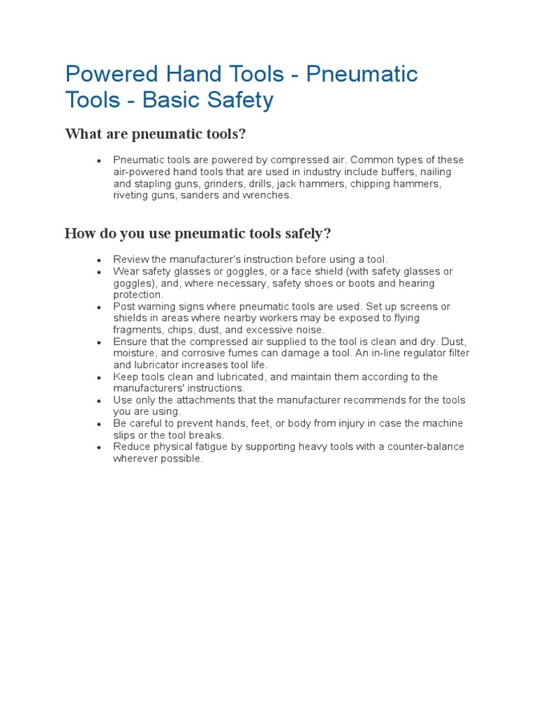 Powered Hand Tools | Download Free PDF | Tools | Electrical Connector