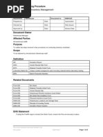 Material Movement Tracking Sheet | PDF