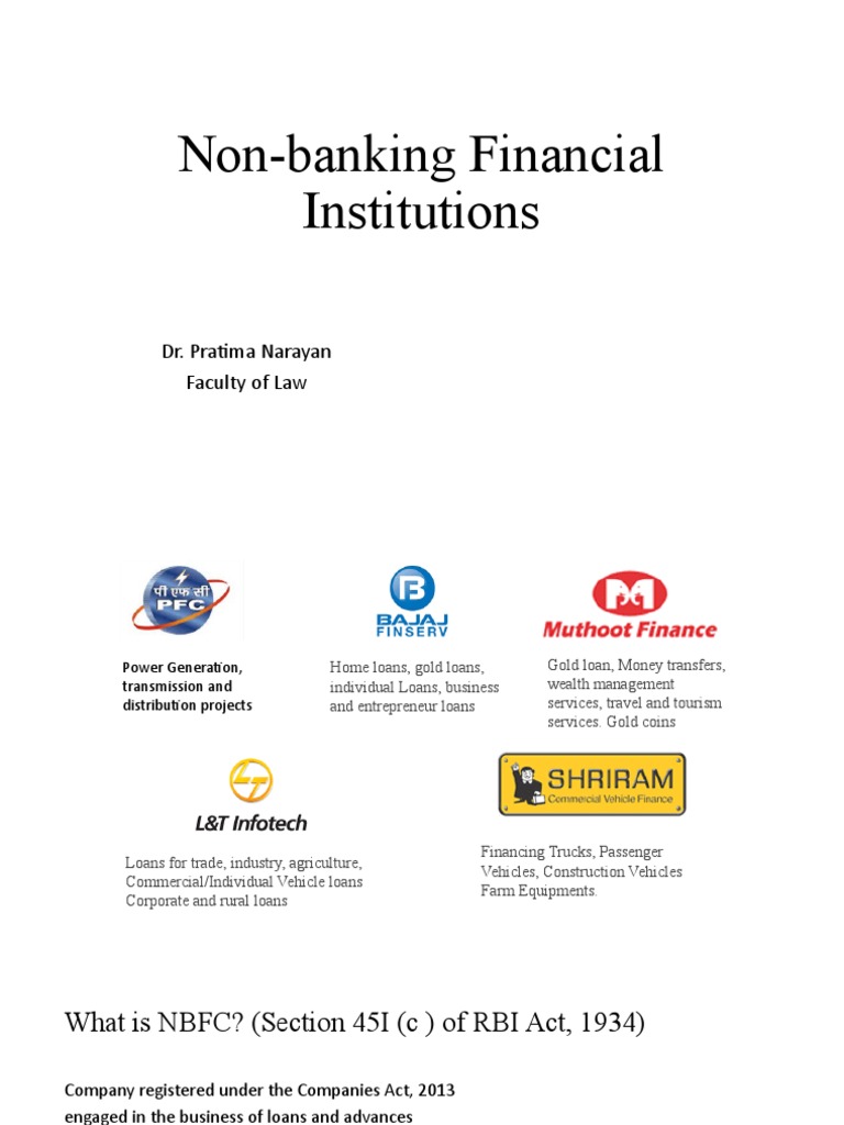 NBFC | PDF | Non Bank Financial Institution | Reserve Bank Of India