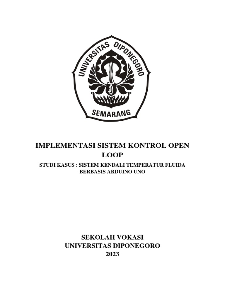 Sistem Kontrol Open Loop PDF | PDF