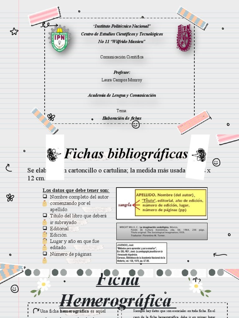 Elaboración de Fichas | PDF | Aprendizaje | Información