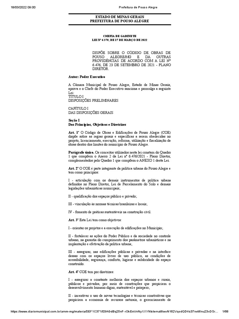 Código de Obras | PDF | Propriedade