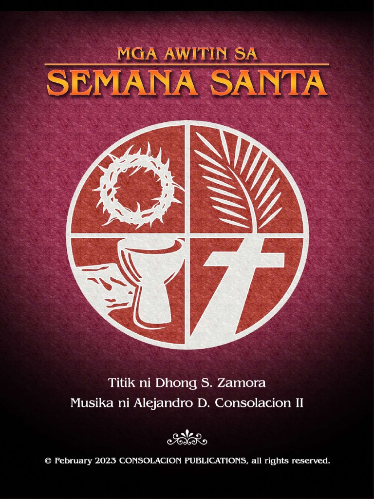 Mga Awitin Sa Semana Santa - Compressed | PDF