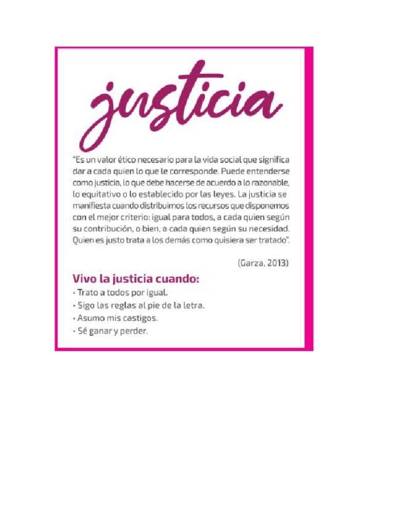 Valor Justicia | PDF
