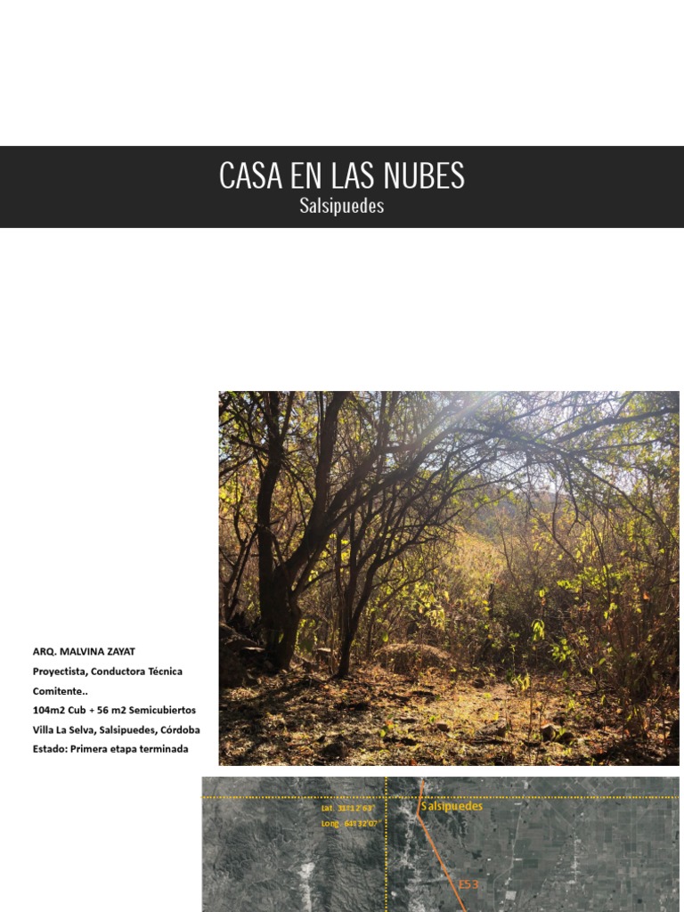 Casa en Las Nubes: Salsipuedes | PDF