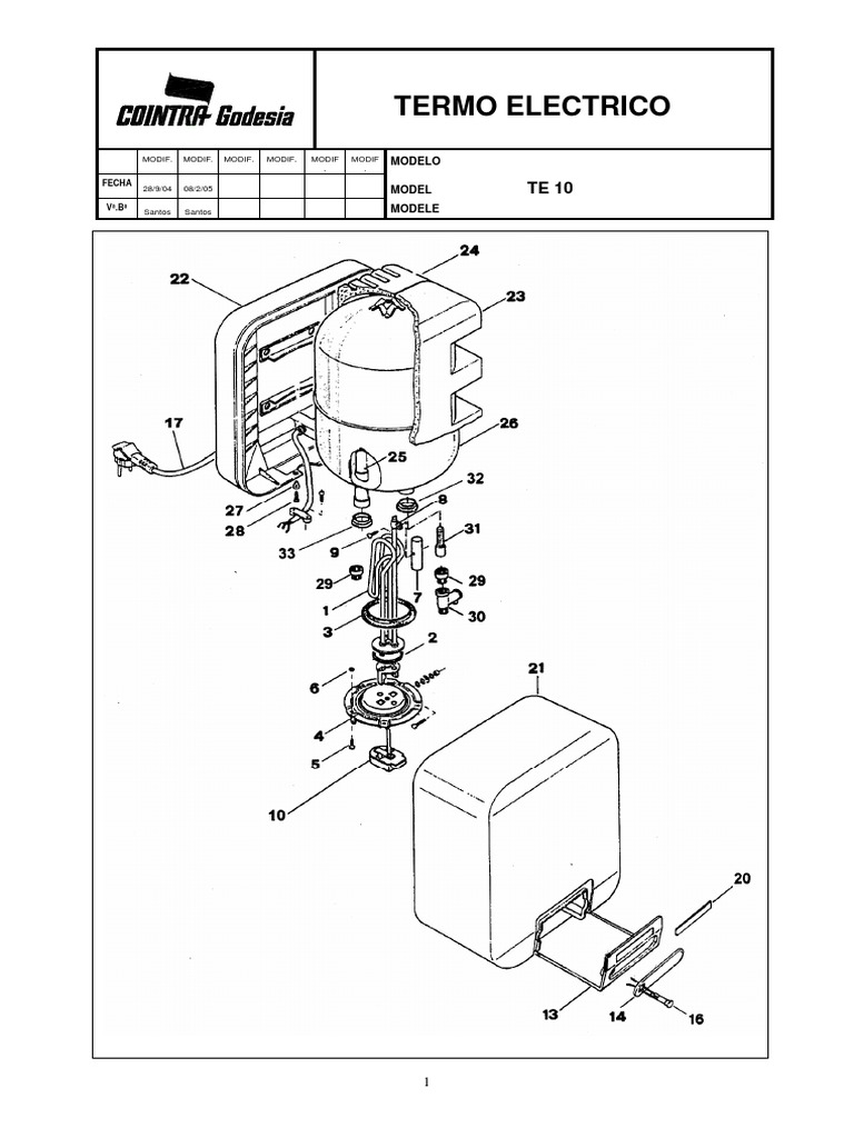 Termos TE-TT | PDF | Tornillo | Bienes manufacturados