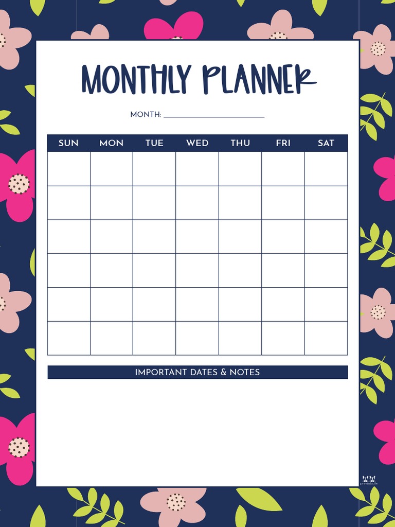 Medium-Printable-Monthly-Planner-Page-5 | PDF