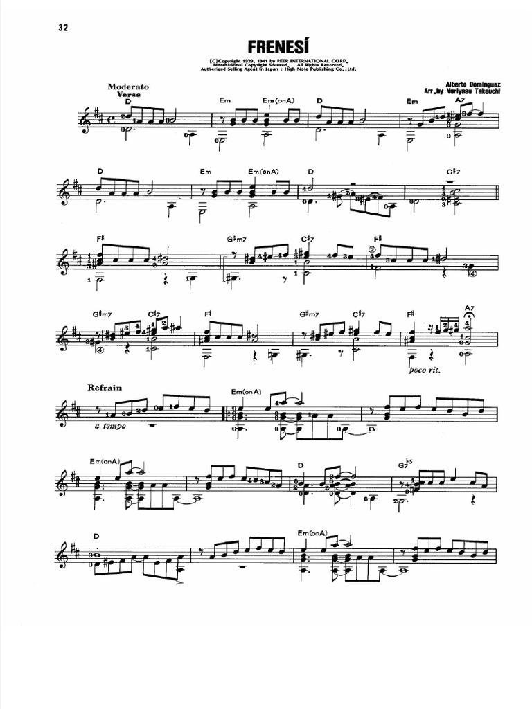 Frenesi pg1 PDF | PDF