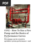 Fire Pump Sizing and Calculations | PDF | Fire Sprinkler System | Pump
