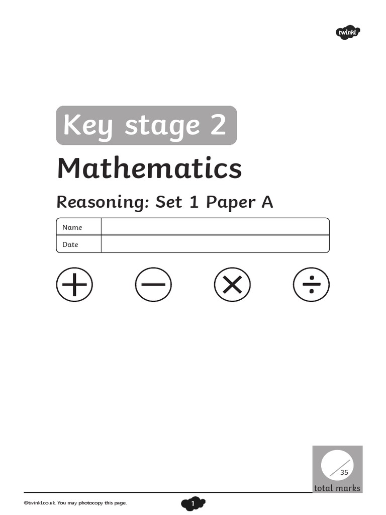 Test A | PDF | Numbers | Mathematics