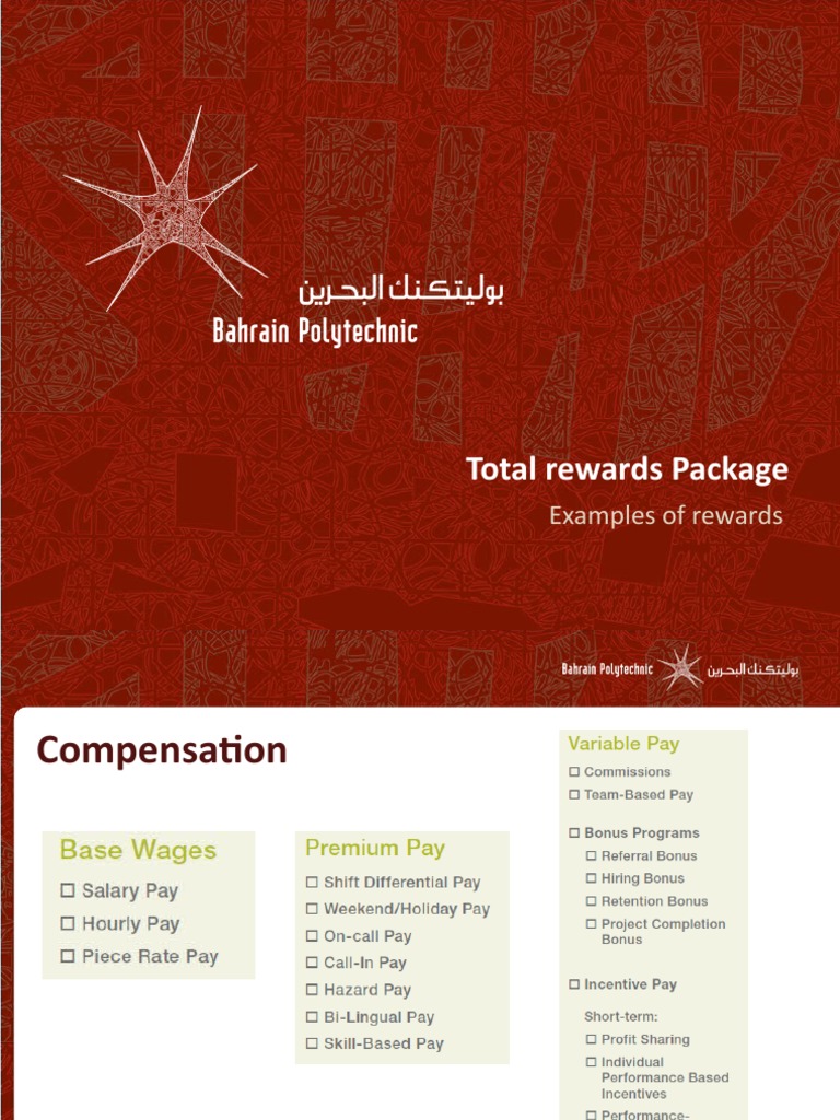Total Rewards - List of Examples | PDF | Career & Growth | Business