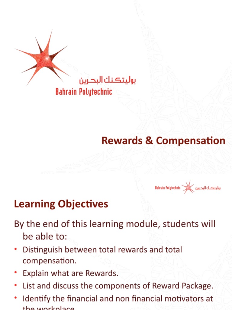 Total Rewards - Session 1 | PDF | Motivational | Motivation