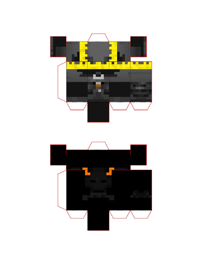 Minecraft Character Mini Pdf