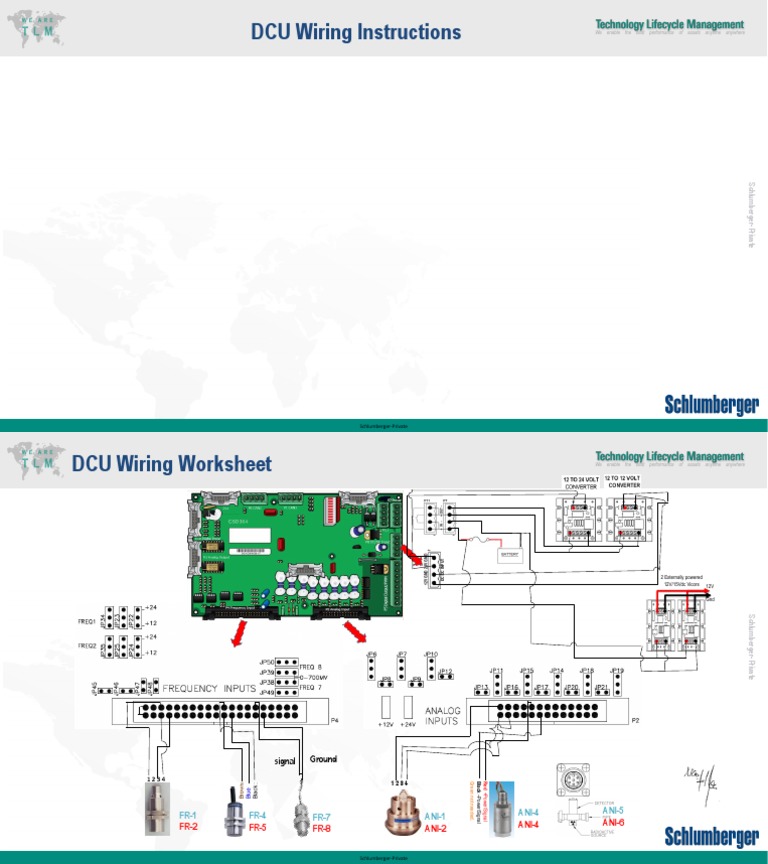 DCU Wiring Worksheet | PDF