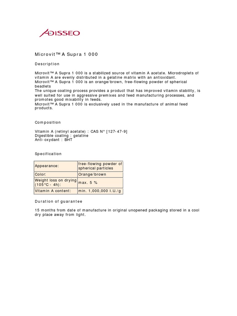 Microvit A PDF | PDF