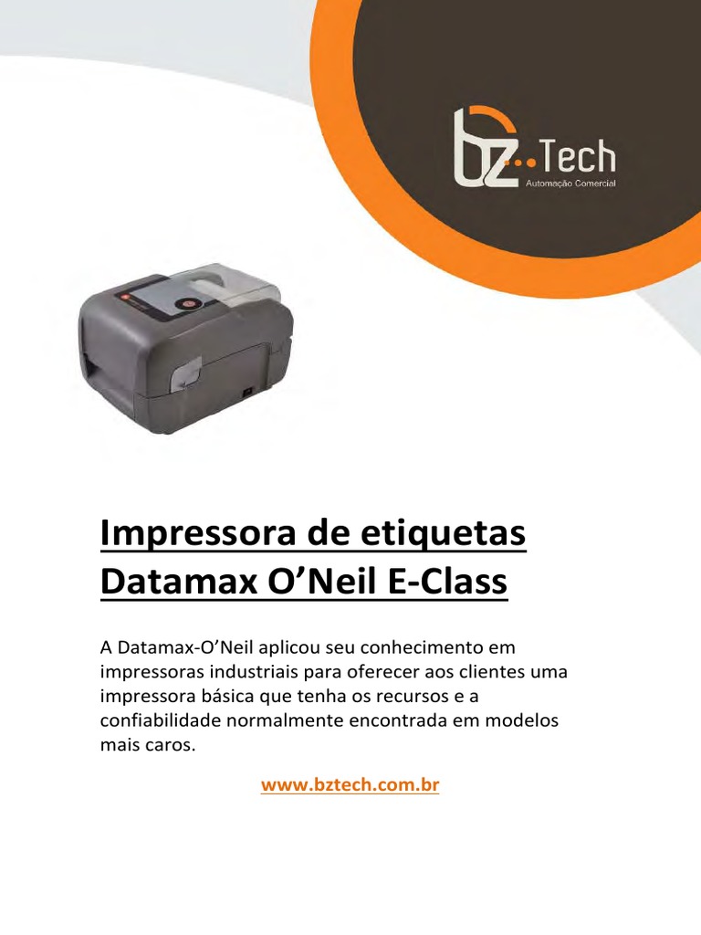 Manual Datamax e Class PDF | PDF | Printer (Computing) | Microsoft Windows