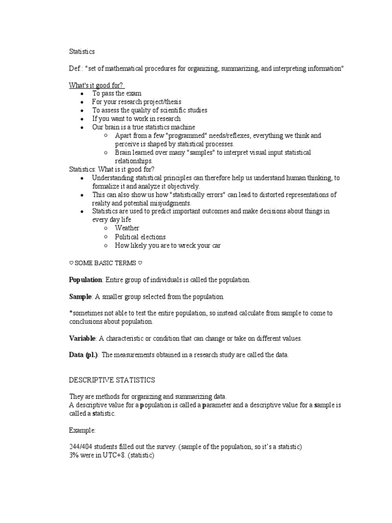 Understanding Statistics: A Guide to Descriptive, Inferential, and ...