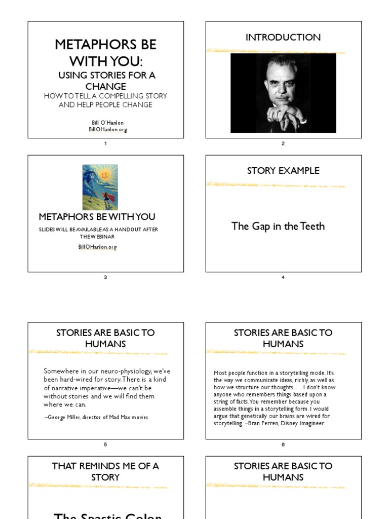 Metaphors Be With You | PDF | Storytelling | Metaphor