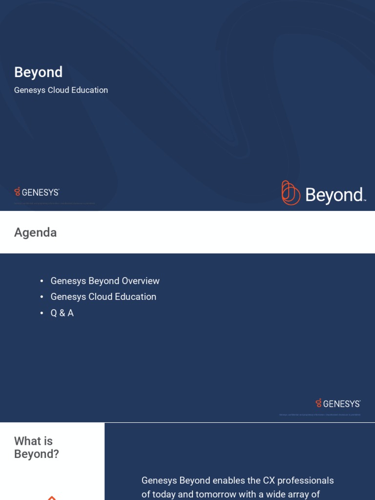 Genesys Cloud Education | PDF | Cloud Computing | Call Centre