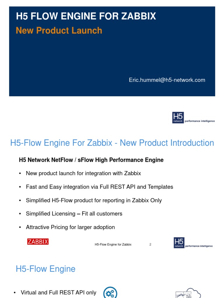 H5 Flow Engine Launch for Zabbix | PDF | Cloud Computing | Computer ...