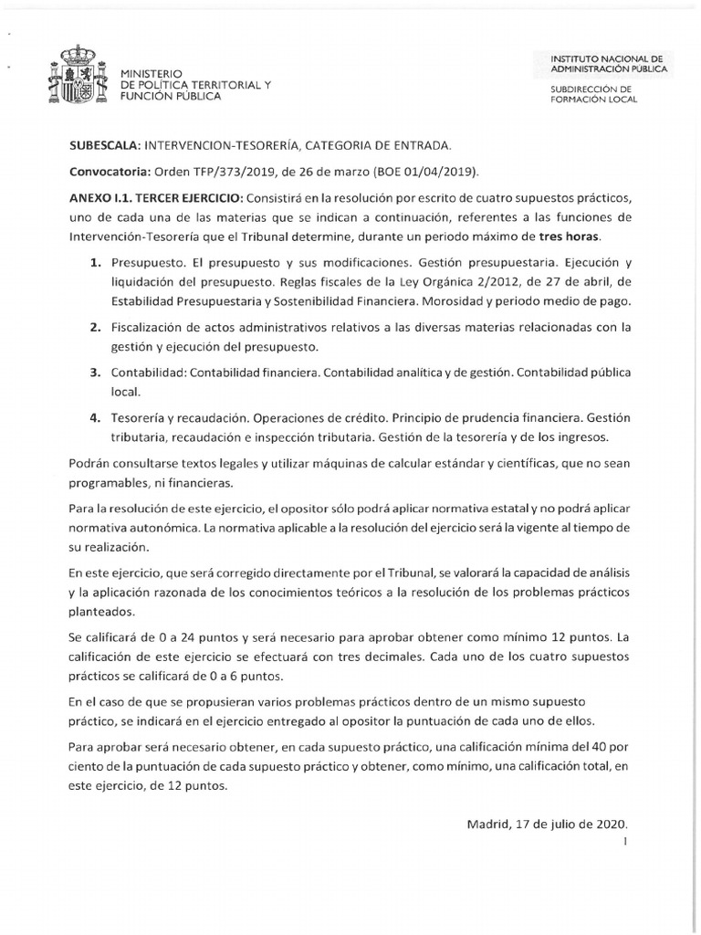 Tercer Ejercicio ITAL | PDF