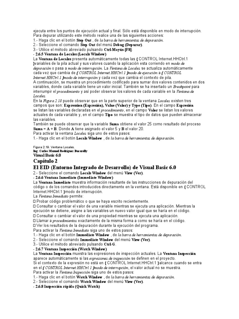 Visual Basic Parte7 | PDF | Ventana (informática) | Básico